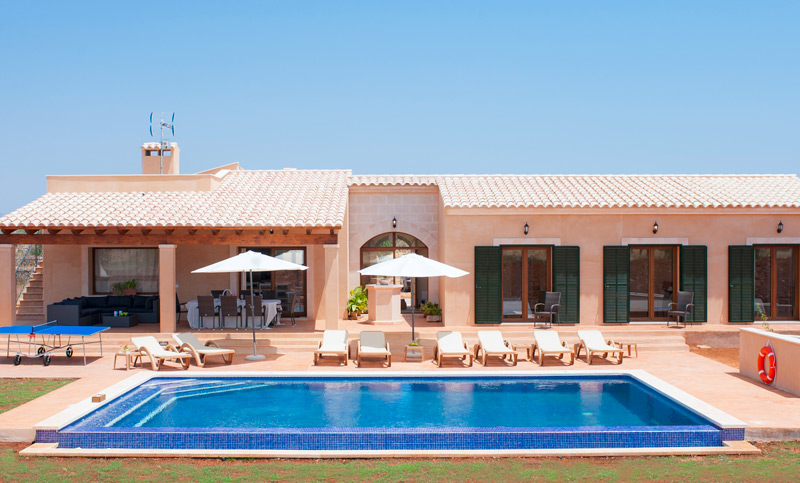 Finca Noa auf Mallorca mit Pool und Jacuzzi von privat